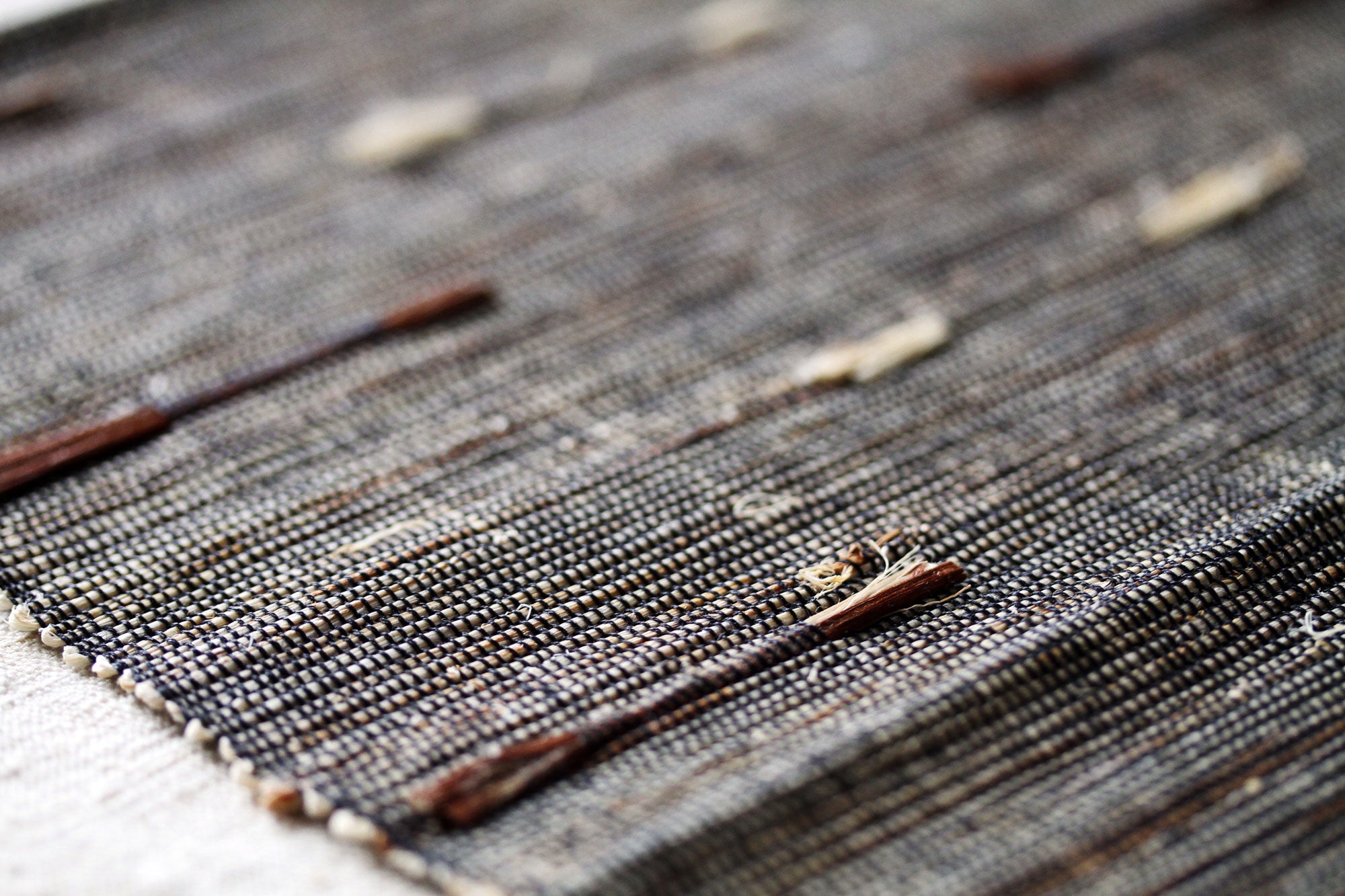 Chabu Table Runner - Hand Loomed Natural Fibres – Ume