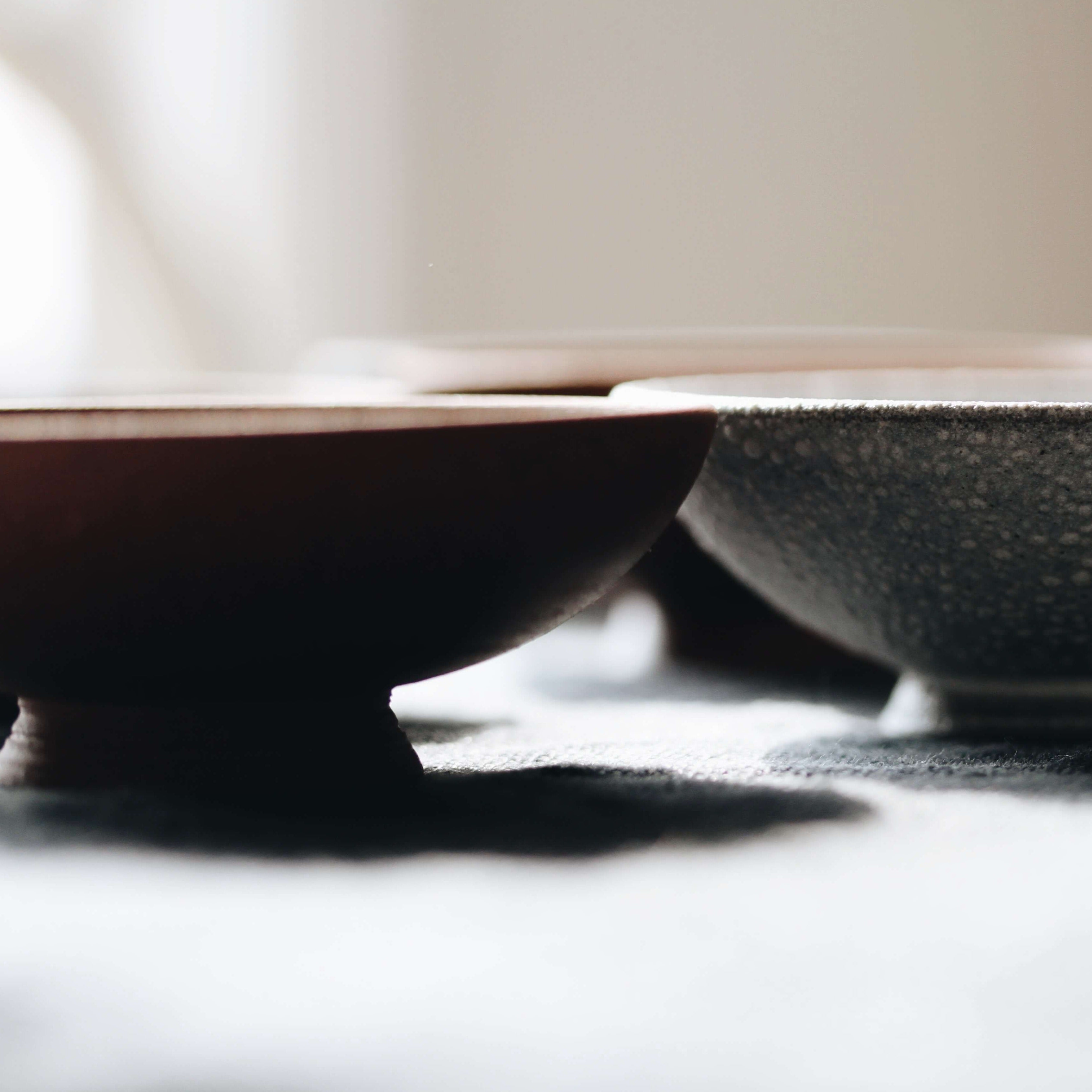 Incense Chalice - Cloud. Matt White Ceramic Incense Holder – Ume